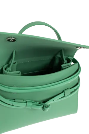 Moschino Handbag With Logo - Green