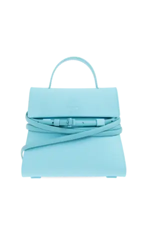 Moschino Handbag With Logo - Blue