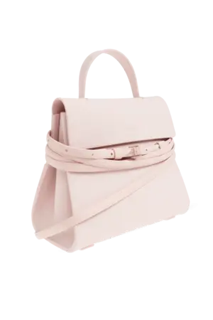 Moschino Handbag With Logo - Pink
