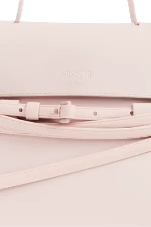 Moschino Handbag With Logo - Pink