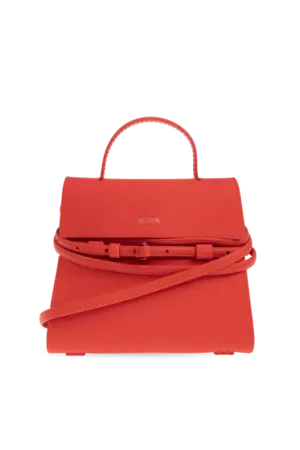 Moschino Logo Handbag - Red