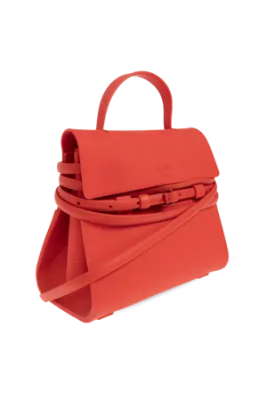 Moschino Logo Handbag - Red