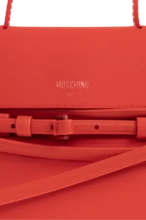 Moschino Logo Handbag - Red