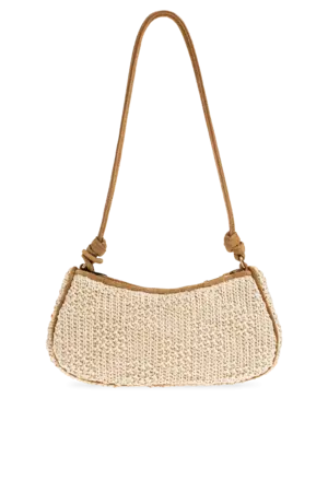 Marc Jacobs Logo Shoulder Bag - Beige
