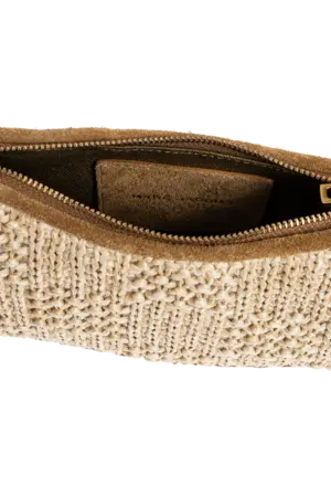 Marc Jacobs Logo Shoulder Bag - Beige