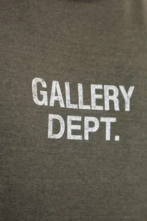 GALLERY DEPT. Sleeveless T-shirt With Logo - Grey