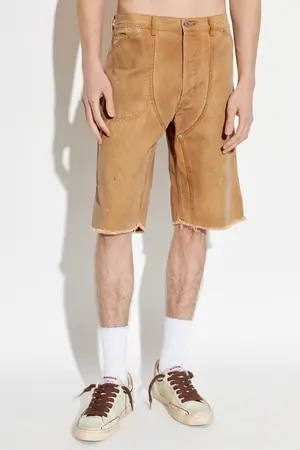 GALLERY DEPT. Vintage-effect Denim Shorts - Brown