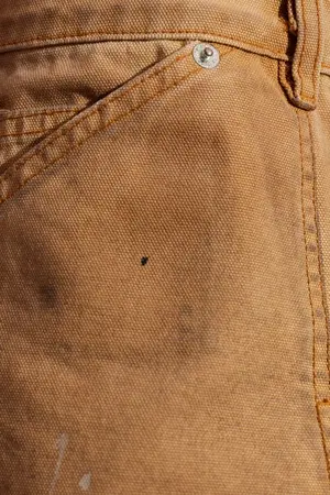 GALLERY DEPT. Vintage-effect Denim Shorts - Brown