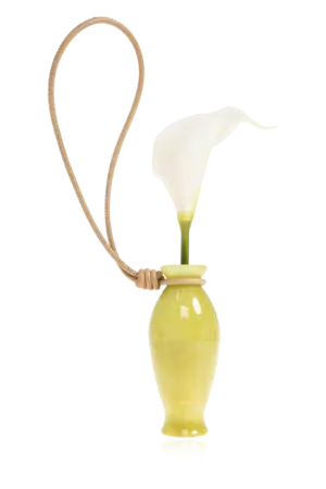 Cult Gaia Florence Bag Charm - White