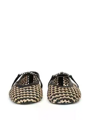 Gcds Woven Ballet Flats