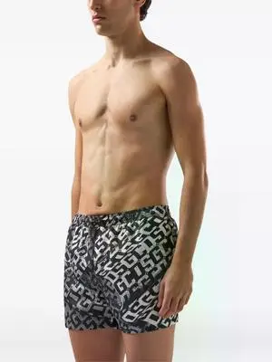 Gcds Monogram Pattern Swim Shorts