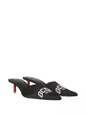 Gcds Logo-embroidered Mules