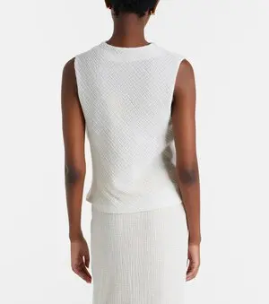 Vince Draped Knitted Top