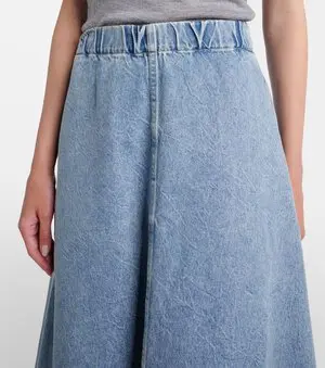 AGOLDE X Maria Mcmanus Denim Midi Skirt