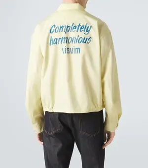 Visvim Somer Silk And Wool Jacket - Yellow
