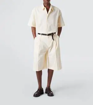 Studio Nicholson Fowld Bermuda Shorts