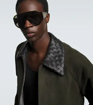 Bottega Veneta Shield Sunglasses