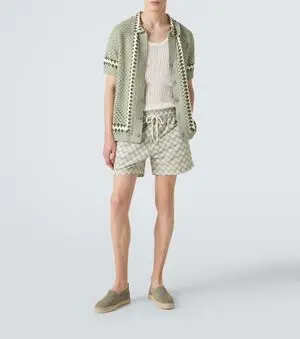 Frescobol Carioca Helio Espadrilles - Green