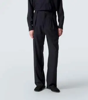 Giorgio Armani Wool Straight Pants
