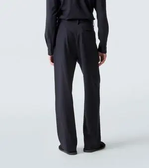 Giorgio Armani Wool Straight Pants