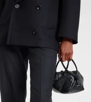 Bottega Veneta Loop Small Leather Tote - Black