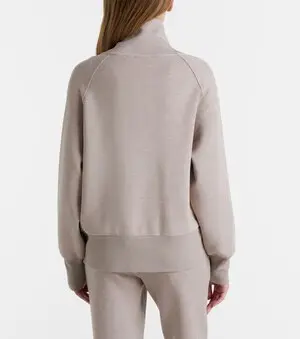 Varley Roxbury Zip-up Sweatshirt - Beige