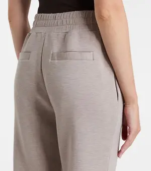 Varley Slim Fit Track Pants - Beige