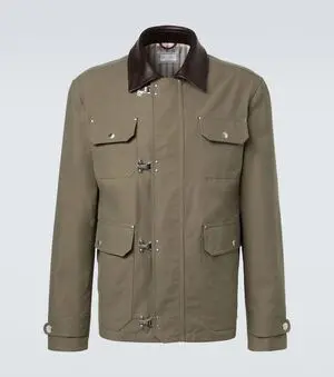 Brunello Cucinelli Cotton-blend Gabardine Field Jacket
