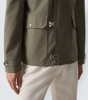 Brunello Cucinelli Cotton-blend Gabardine Field Jacket