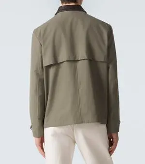 Brunello Cucinelli Cotton-blend Gabardine Field Jacket