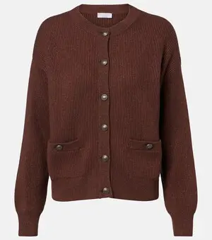 Brunello Cucinelli Cashmere-blend Cardigan