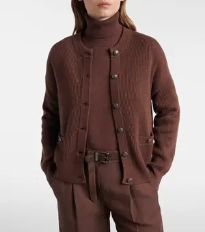Brunello Cucinelli Cashmere-blend Cardigan
