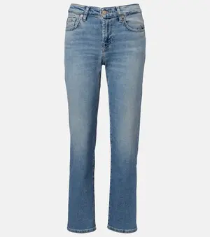 7 For All Mankind Calie Straight Leg Jeans