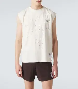 Satisfy Mothtech Cotton Jersey Top - White