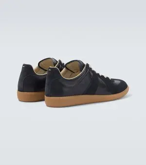 MAISON MARGIELA Replica Suede And Leather Sneakers