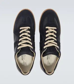 MAISON MARGIELA Replica Suede And Leather Sneakers