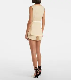 Posse Rosalie Linen Shorts - Beige