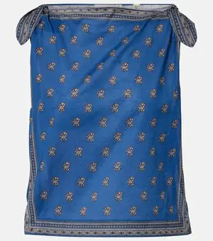 DÔEN Amalia Printed Cotton Top