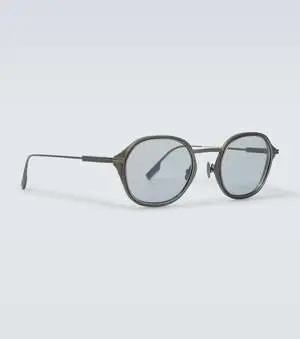 Zegna Round Sunglasses
