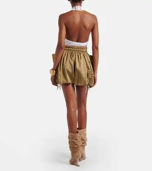 Balmain Twill Cargo Shorts