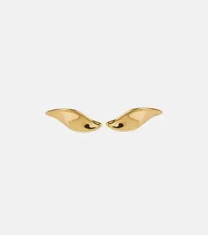 Khaite Leaf Clip-on Earrings - Gold