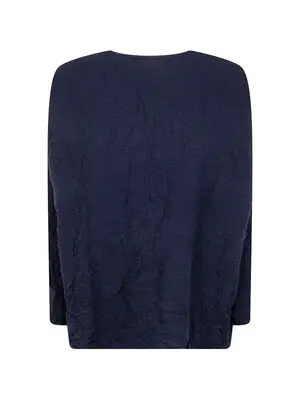 DANIELA GREGIS Round Neck Classic Shirt - Black