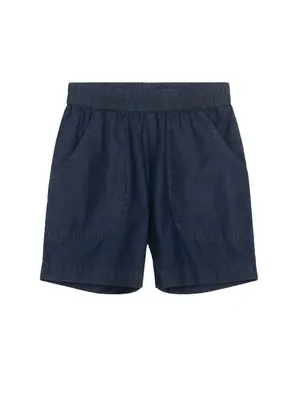 SERENDIPITY ORGANICS Organic Cotton Pocket Shorts - Blue
