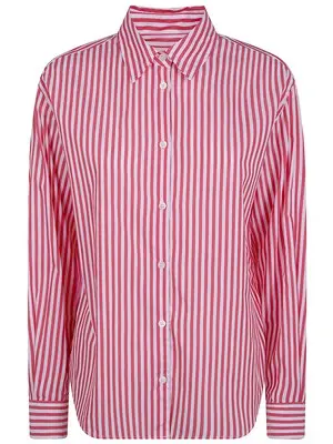 MC2 SAINT BARTH Meith Cotton Shirt - Red