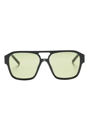 FACE.HIDE Doppioponte Sunglasses - Black