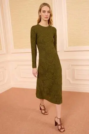 Ulla Johnson Angelica Midi Dress - Moss