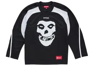 Supreme The Misfits Hockey Jersey - Black