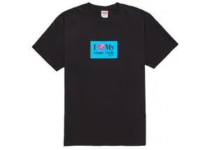 Supreme Alone Time Tee Shirt - Black