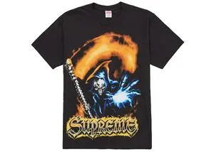 Supreme Grim Reaper Tee Shirt - Black