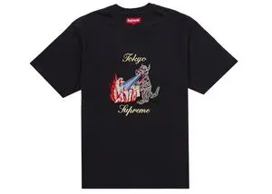 Supreme Monster Short Sleeve Top - Black